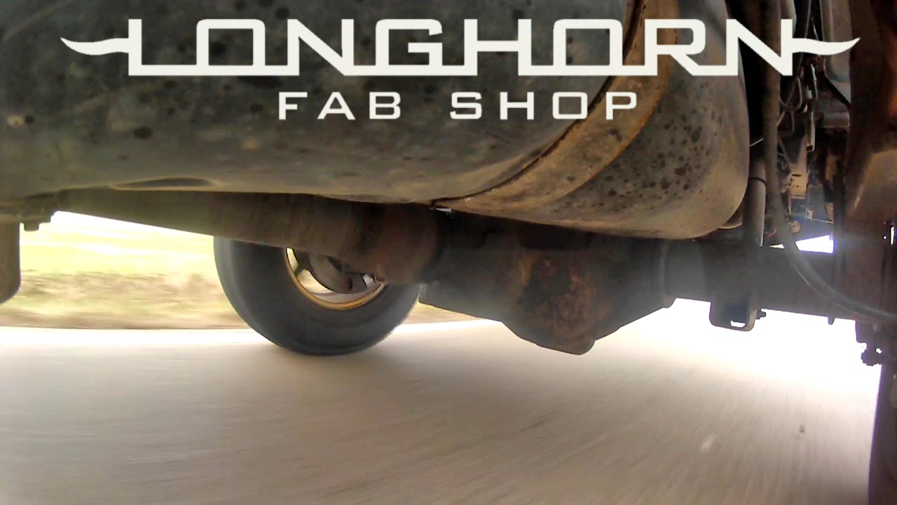 Why you need Longhorn Fab Shop Traction Bars! - YouTube