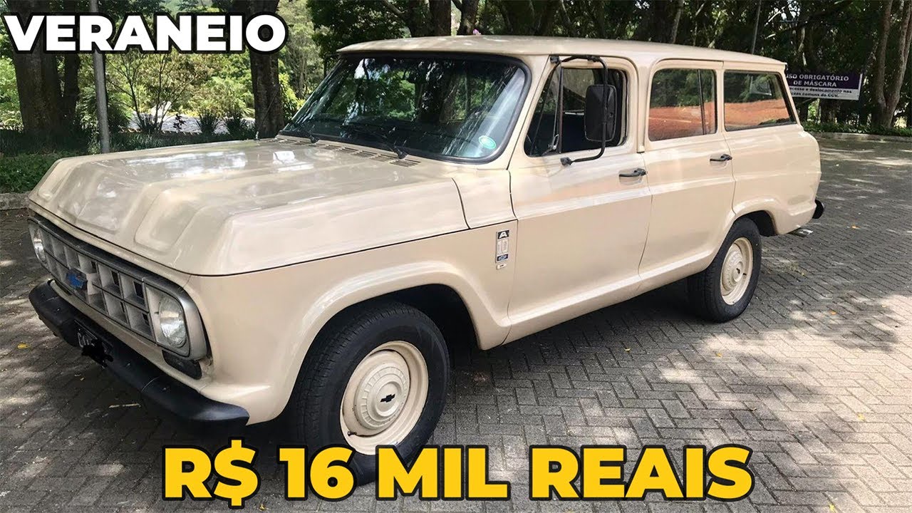 CHEVROLET VERANEIO À VENDA POR APENAS 16 MIL REAIS - YouTube