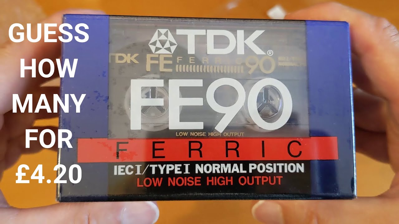 TDK FE90 Delivery. Too Many Cassettes & Minidiscs. - YouTube