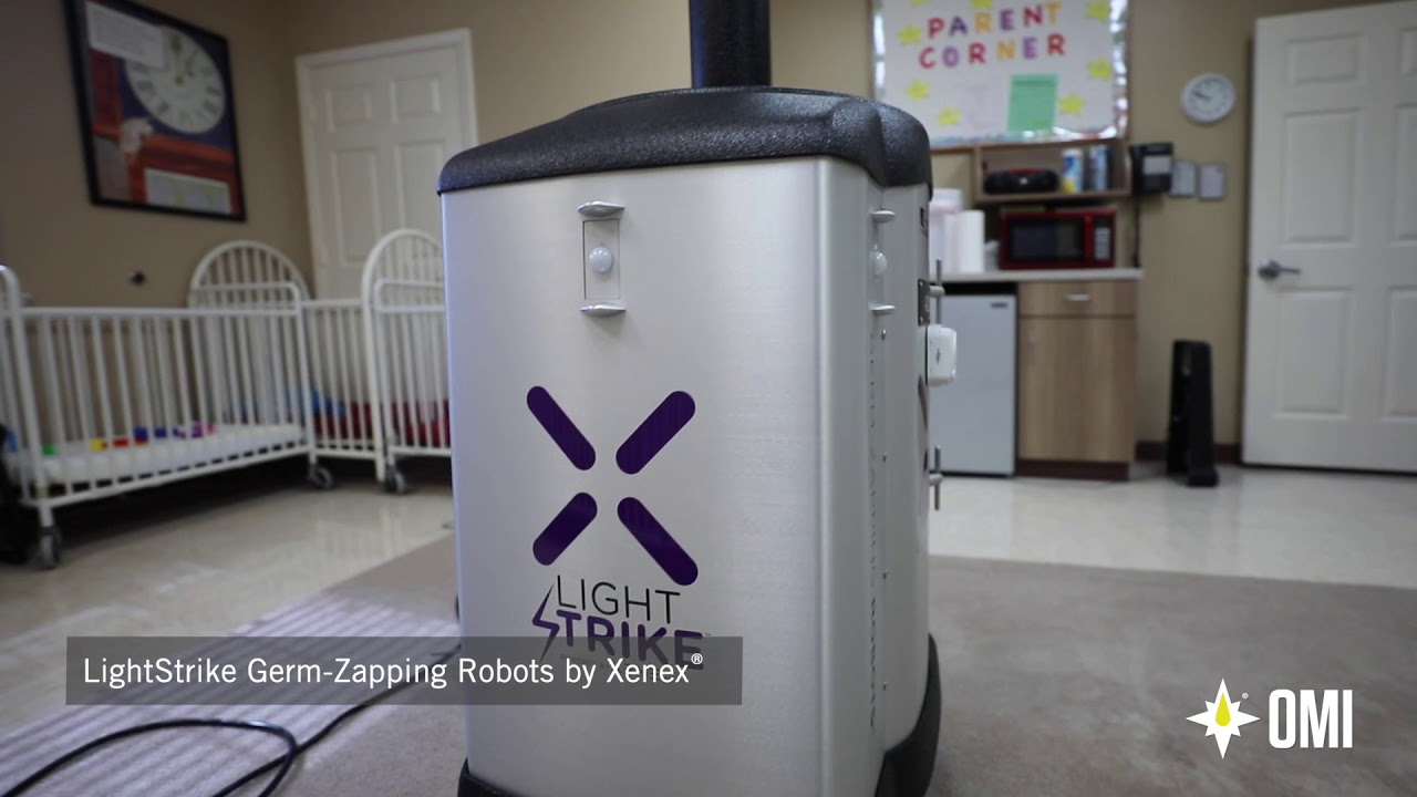 OMI Robot Disinfection Services - YouTube