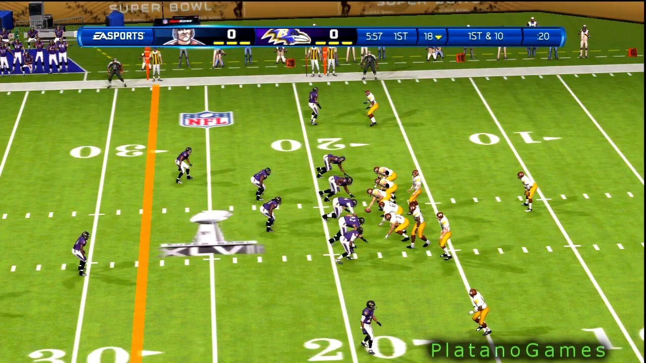 Super Bowl XLVII Champions vs NFL Legends - Ravens 2013 vs Canton ...