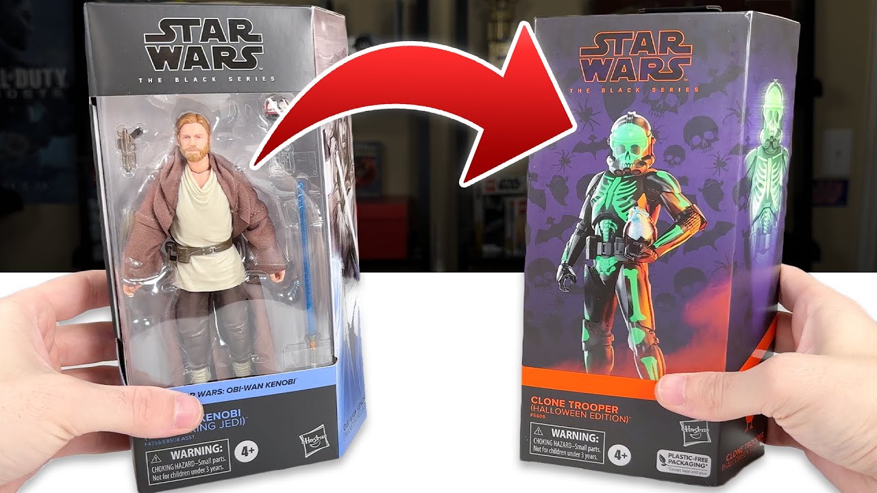 PLASTIC FREE Star Wars BLACK SERIES Packaging: How Bad Is It? - YouTube