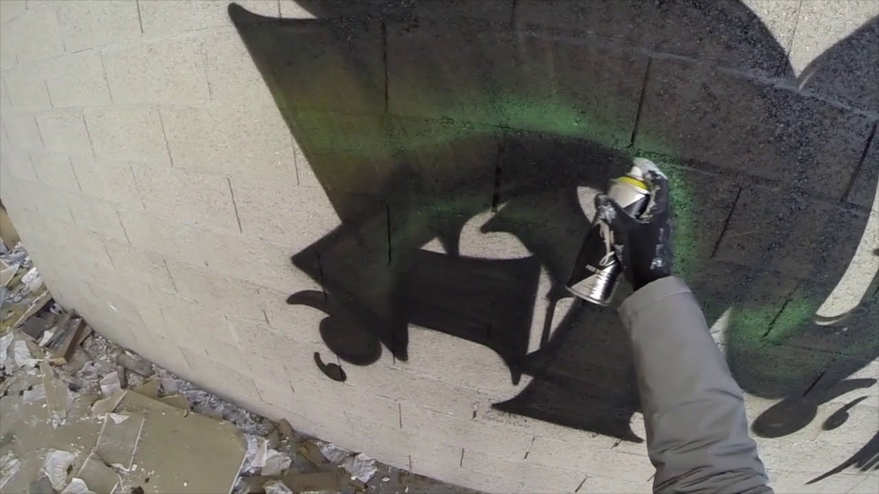 Graffiti - DOZER CT // BLUE INVASION // Gopro 2019 - YouTube