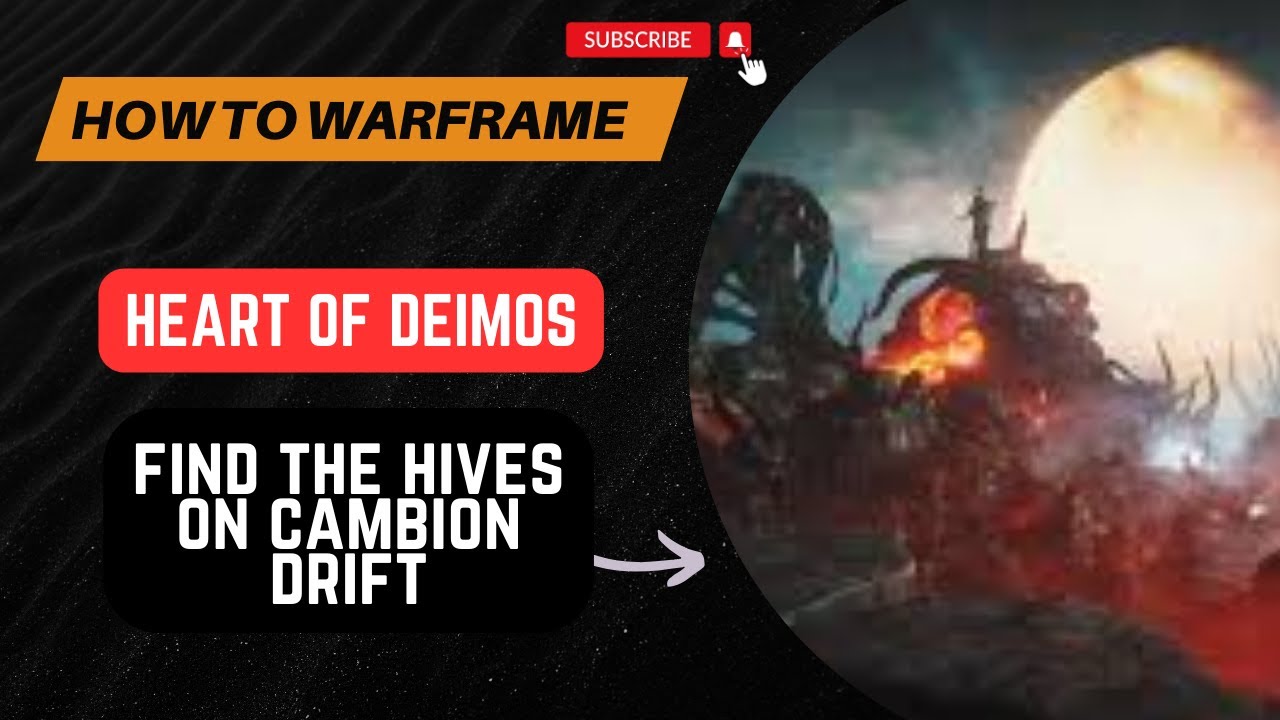 Warframe - Find The Hives on Cambion Drift /Call the exterminator/ Beginner/Retuning player ...