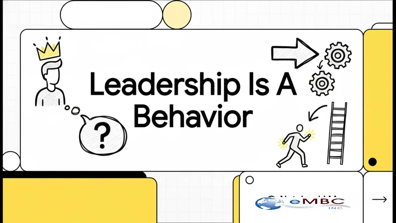 Leadership is a Behavior - YouTube