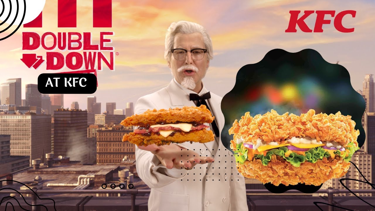 KFC Double Down | Gulshan 01 | Best Fried Chicken in Dhaka |Kentucky ...