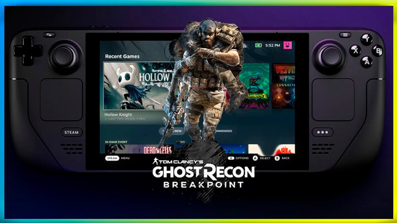 [TEST] Tom Clancy's Ghost Recon Breakpoint | Steam deck Stream - YouTube