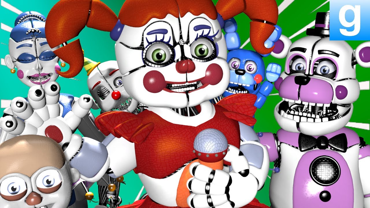 GMOD FNAF|Baby And Friends! - YouTube