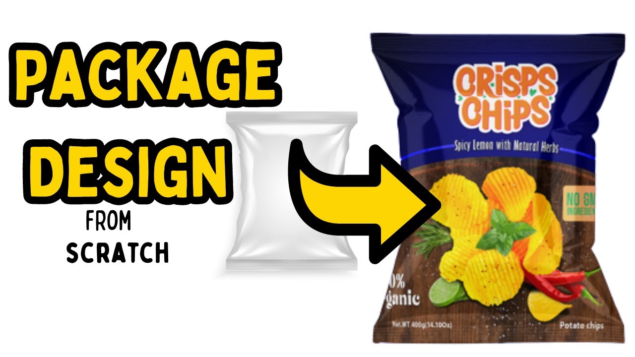 I Designed Potato Chips Package Design from Scratch - YouTube
