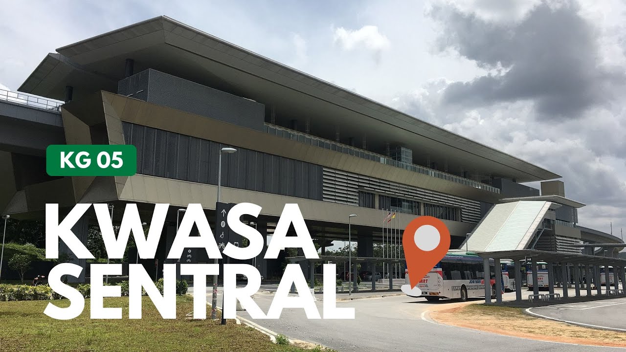 Kwasa Sentral MRT Kajang Line Station Entrances/Exits Walking Tour ...