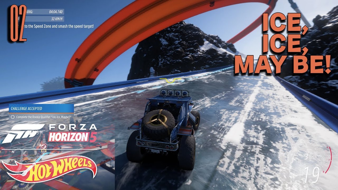 Forza Horizon 5 Hot Wheels - Rookie challenge | ICE TRACK - YouTube