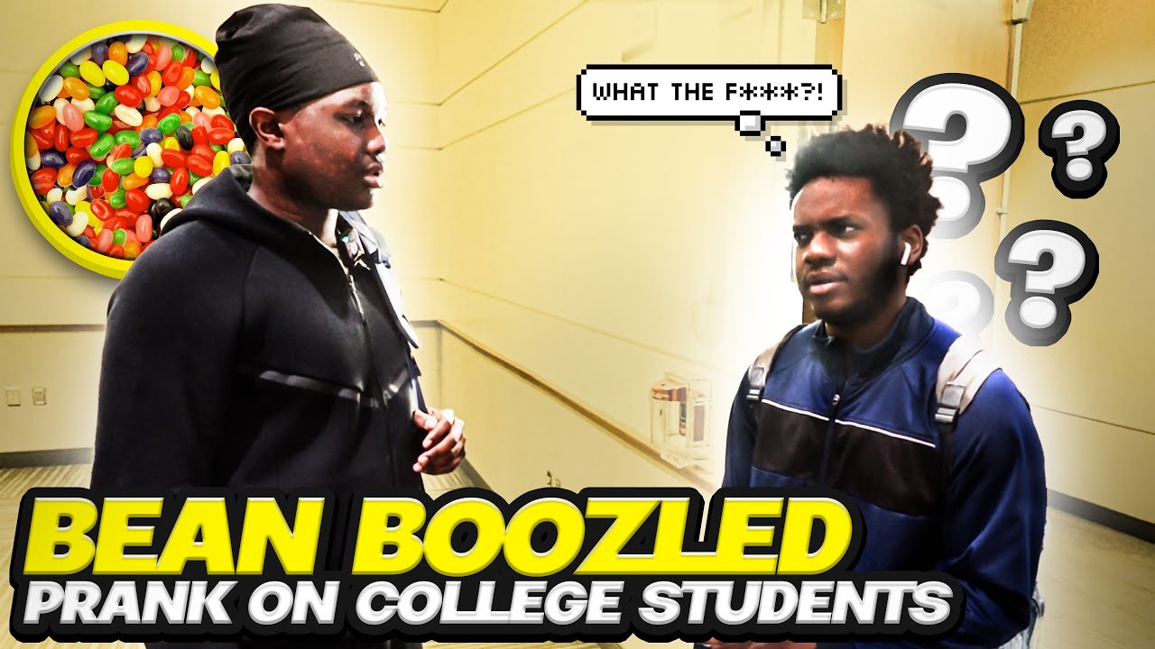BEAN BOOZLING BOWIE STUDENTS! - YouTube
