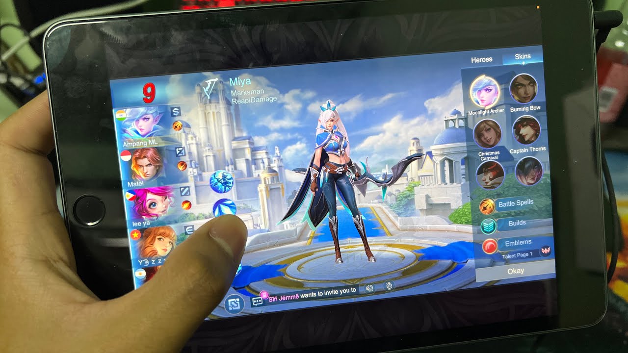 ML |Streaming on iPad mini 5 - StreamChamp App - YouTube
