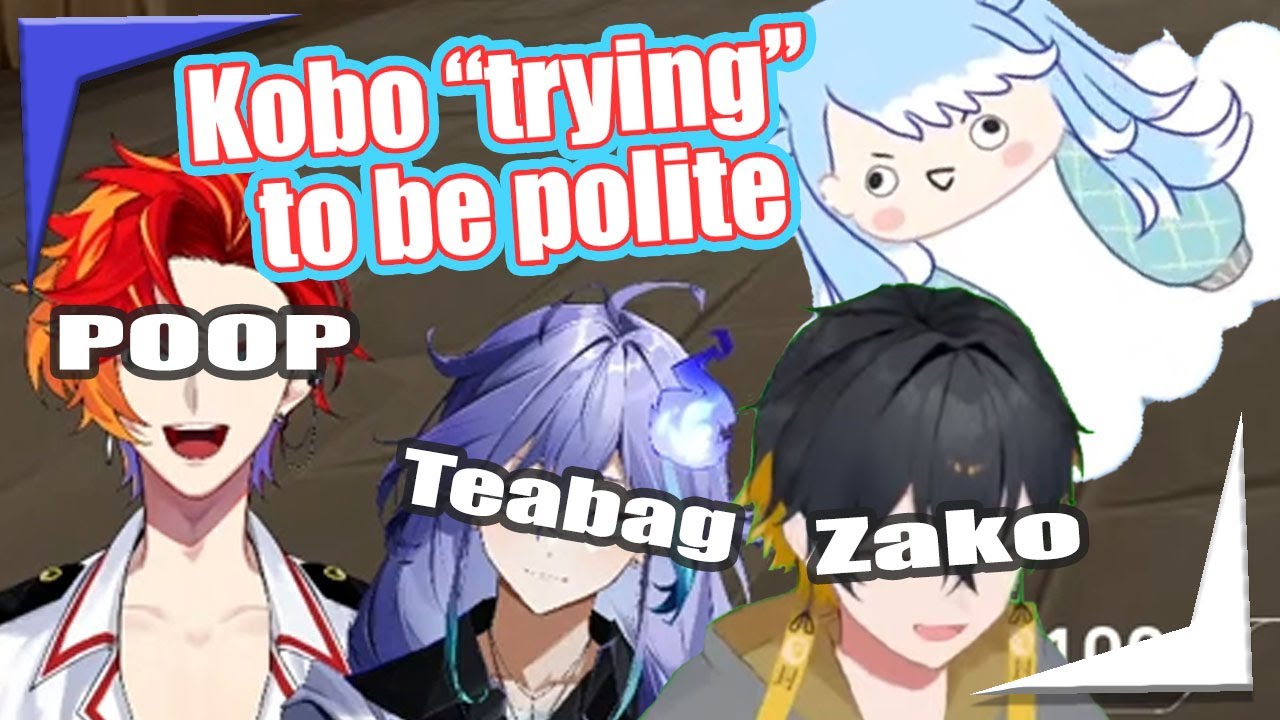 Kobo tries to be polite to UPROAR but she's too much of a kusogaki ...