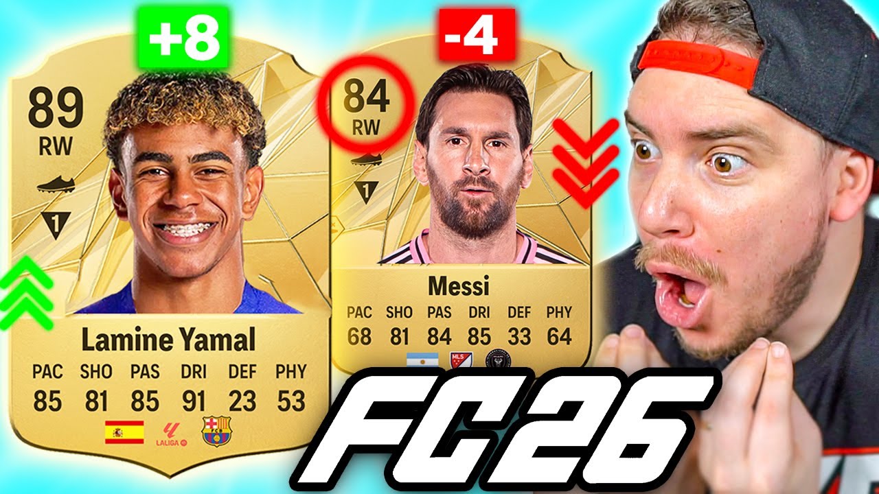 FC 26: 선수 공식 능력치 상세 분석 및 반응 | Vortex Gaming