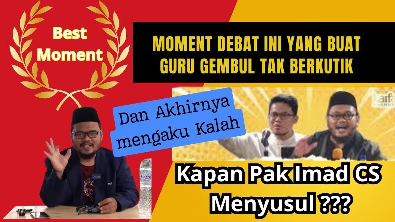 Best Moment debat Ust Nuruddin vs Guru Gembul - YouTube
