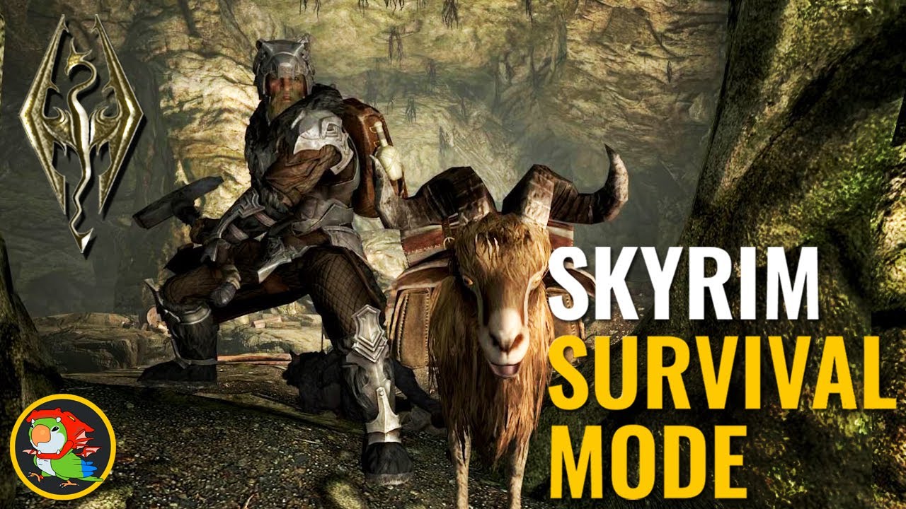 A Shouting match with bandits | Skyrim Legendary Survival Playthrough ...
