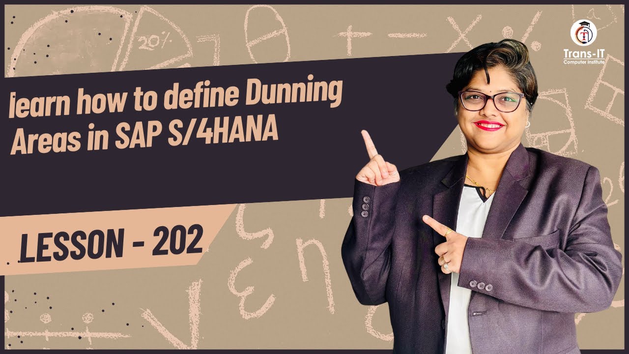#lecture 202: learn how to define Dunning Areas in SAP S/4HANA | # ...