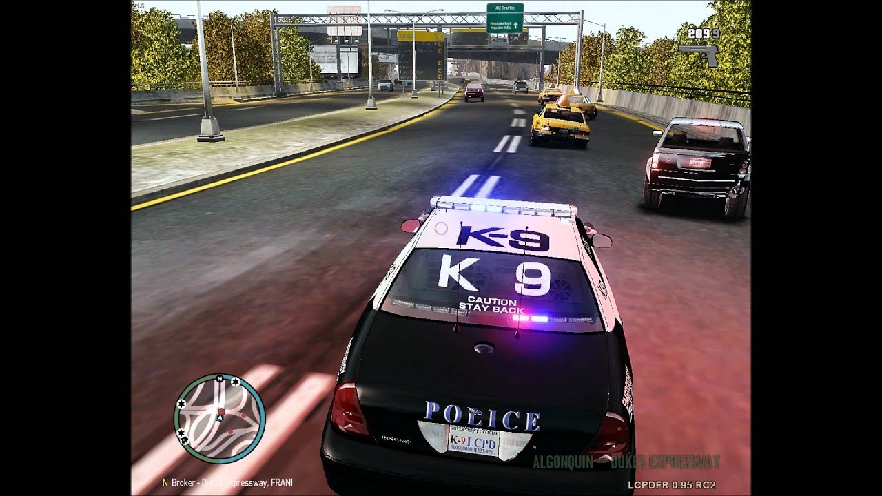 LCPD Car 02 In A Chase - YouTube