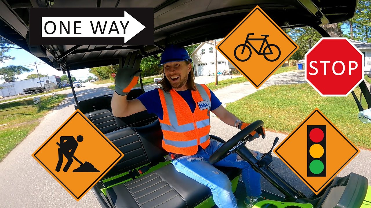 Handyman Hal Street Signs and Street Safety | Fun Learning for Kids ...