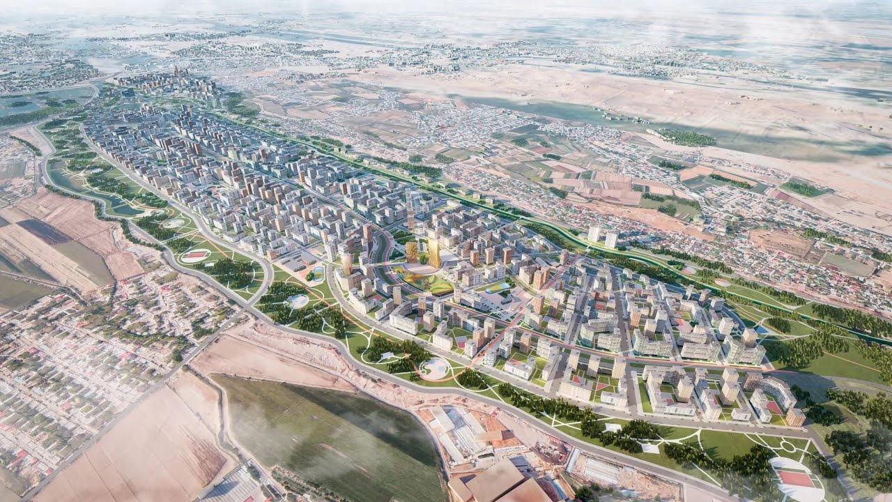 GRAND CHIRCHIQ new building projects Tashkent. Level 80 Architects ...