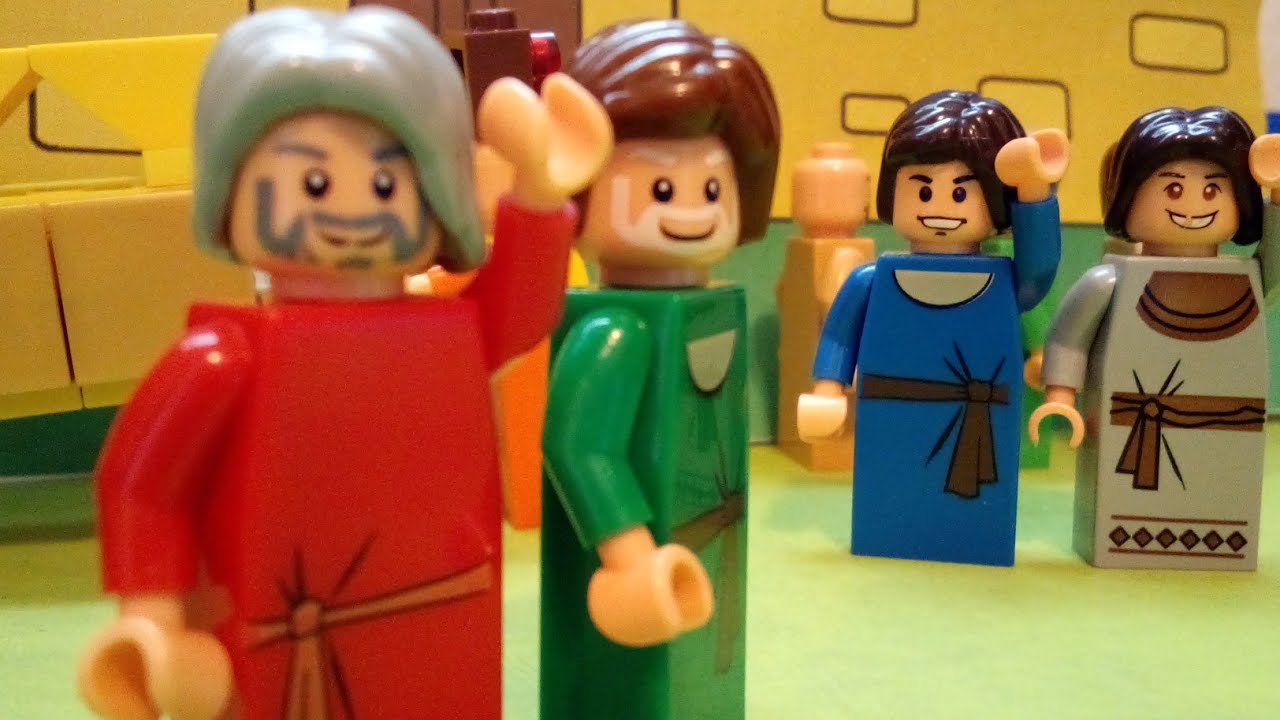 Lego Bible: Joshua and the Battle of Jericho Part 1 - YouTube