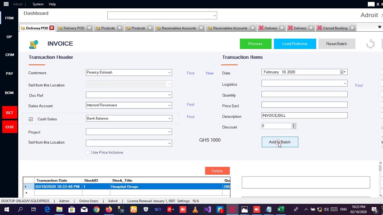 Adroit Delivery Software - YouTube