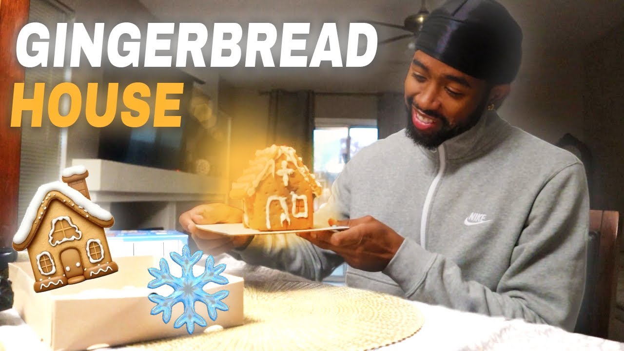 Building a Gingerbread House While Having Some Real Talk Vlogmas 12 ...