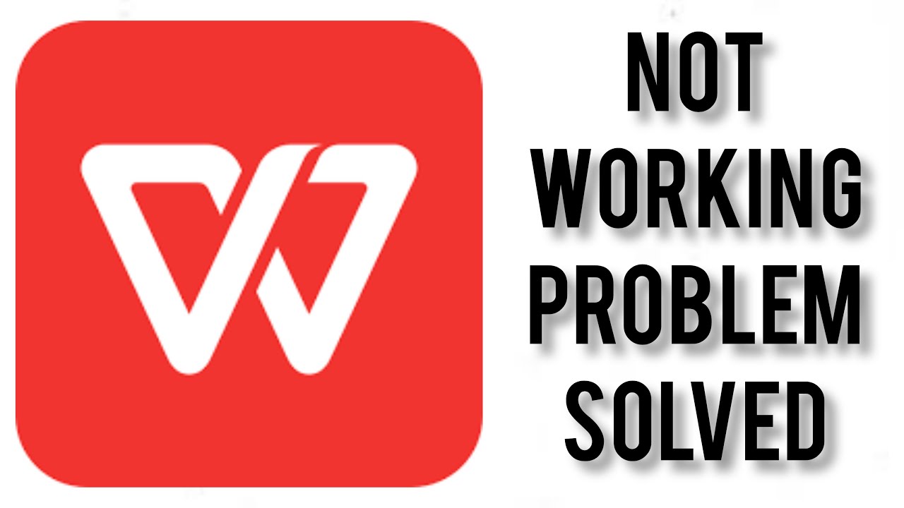 How To Solve WPS Office App Not Working (Not Open) Problem|| Rsha26 ...