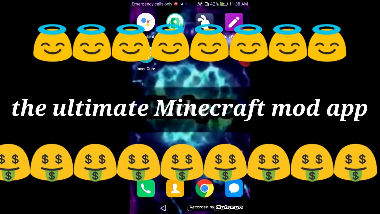 How get Ultimate mod app for Minecraft it works - YouTube