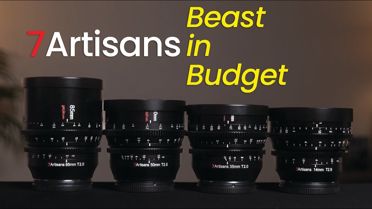 7 Artisans Spectrum Cine Lenses - QUALITY Cine Lenses in Budget - YouTube