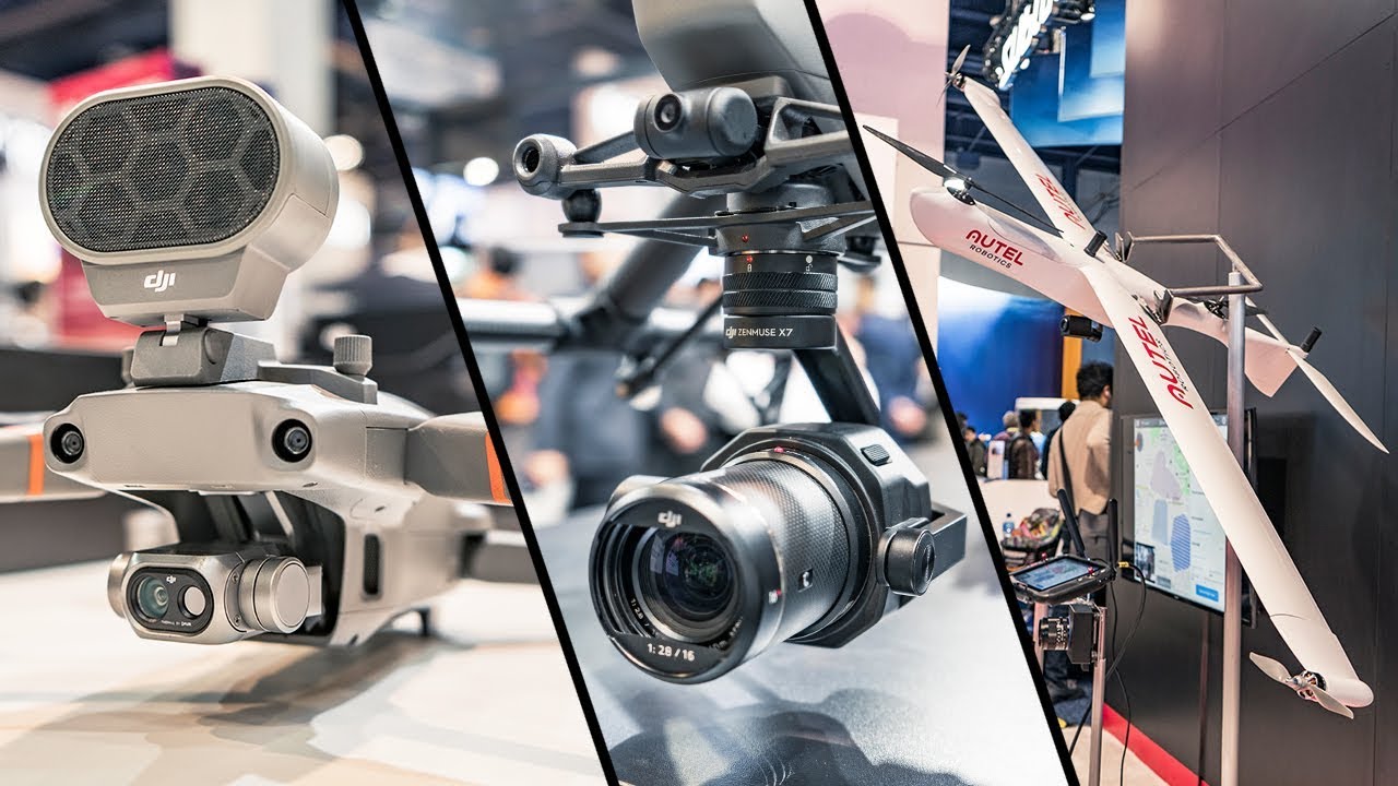 The Coolest Drone Tech from CES 2019 - YouTube