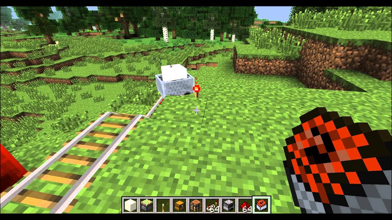 Minecraft redstone update 1.5 part 1 - YouTube