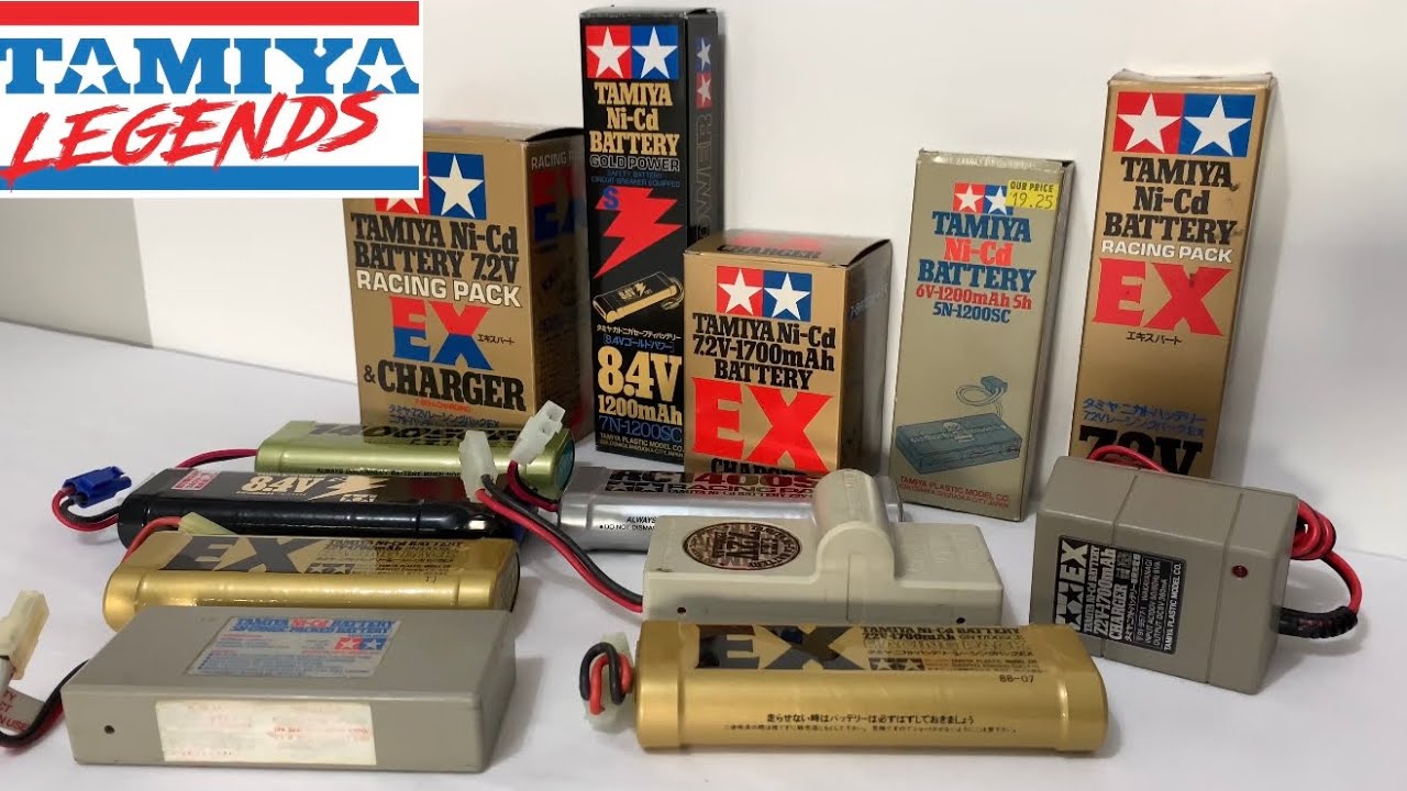The Golden Era of RC... The Tamiya Batteries - YouTube