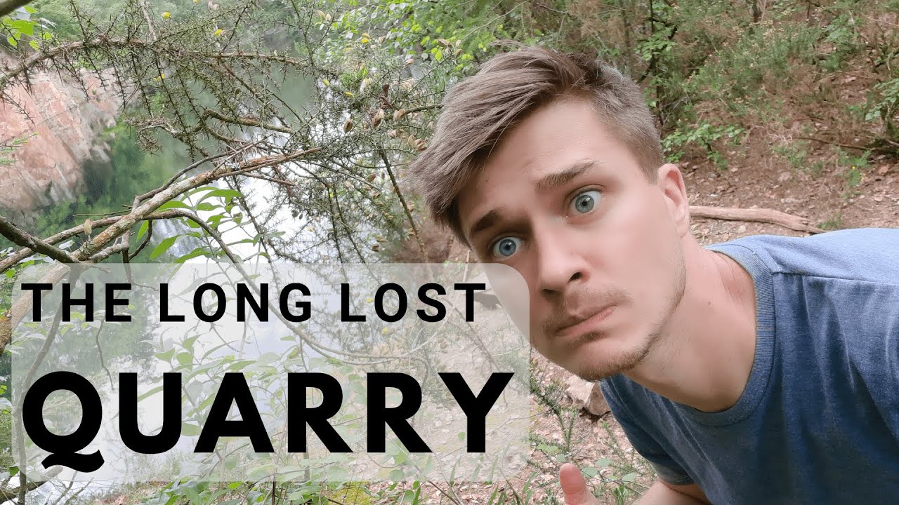 Exploring an abandoned quarry! - YouTube