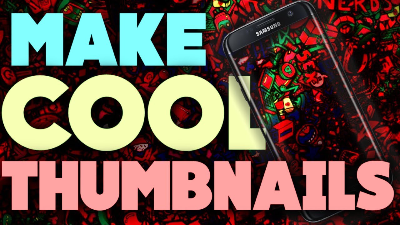 Android Tutorials | How to Make a cool Thumbnail on Android! - YouTube