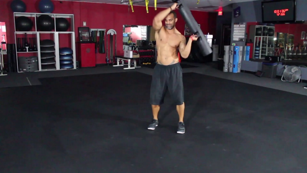 ViPR Halo Squat - YouTube