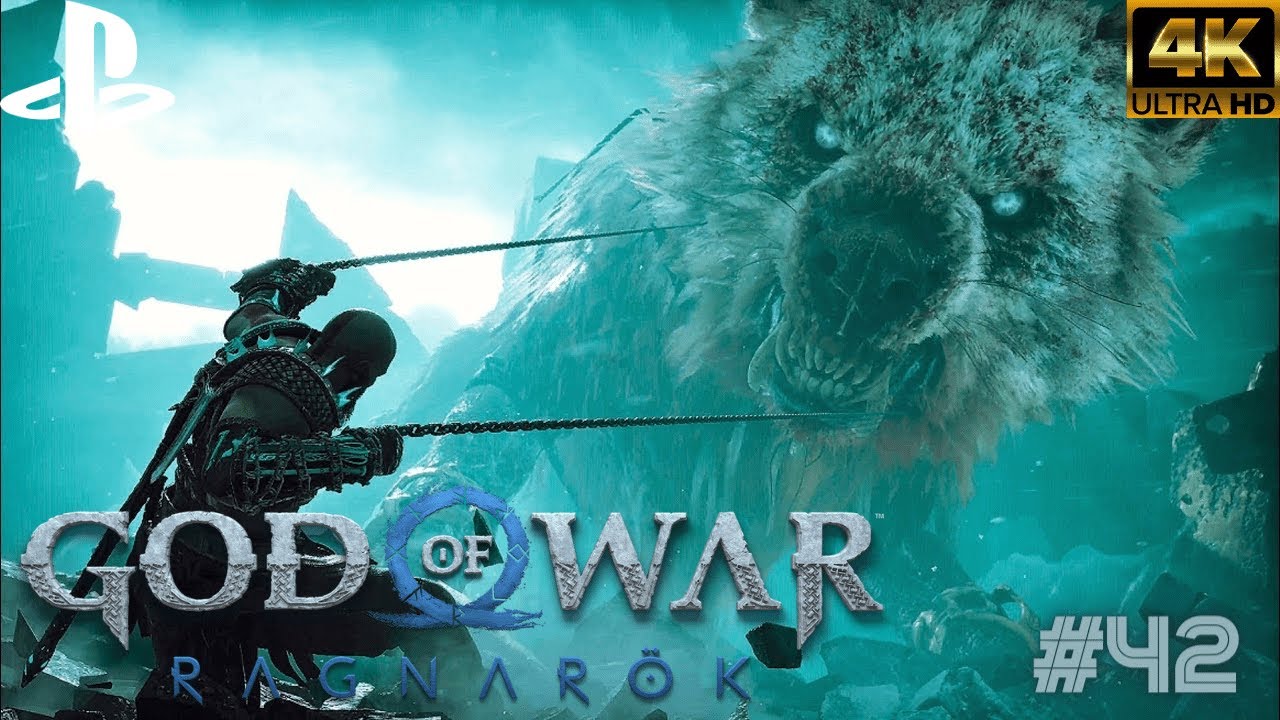 "GARM THE GIANT WOLF BOSS in GOD OF WAR RAGNAROK PS5 Walkthrough ...