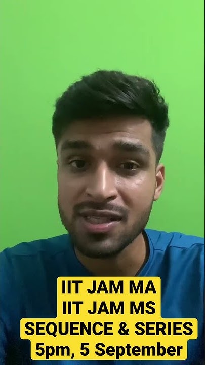 Sequence and series | IIT-JAM MA | IIT-JAM MS | Free Education to all - YouTube