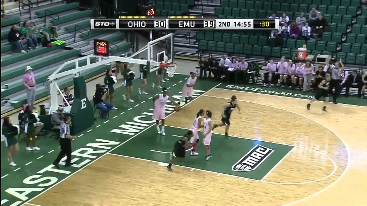 02/09/2013 Ohio vs Eastern Michigan Women's Basketball Highlights - YouTube