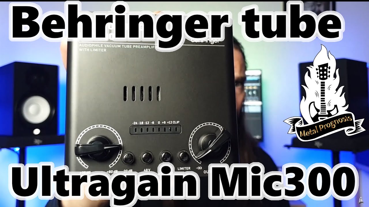 Behringer Ultragain Mic300! - YouTube