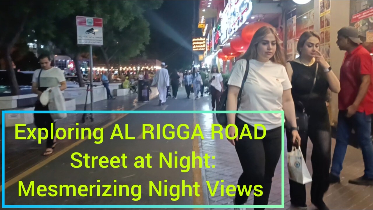 NIGHT ADVENTURE on AL RIGGA ROAD STREET: STUNNING VIEW'S - YouTube