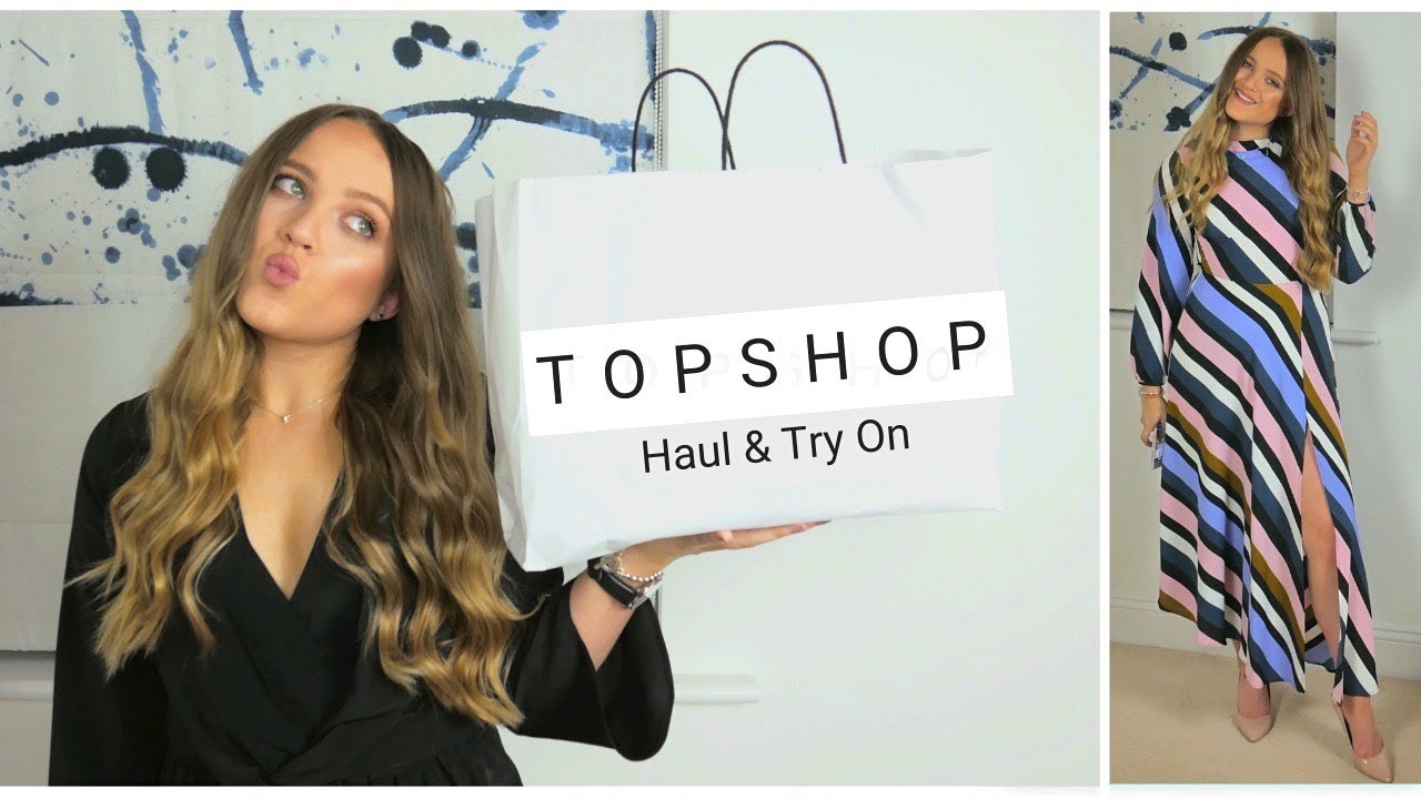 TOPSHOP HAUL & TRY ON FOR OCTOBER 2018 - YouTube