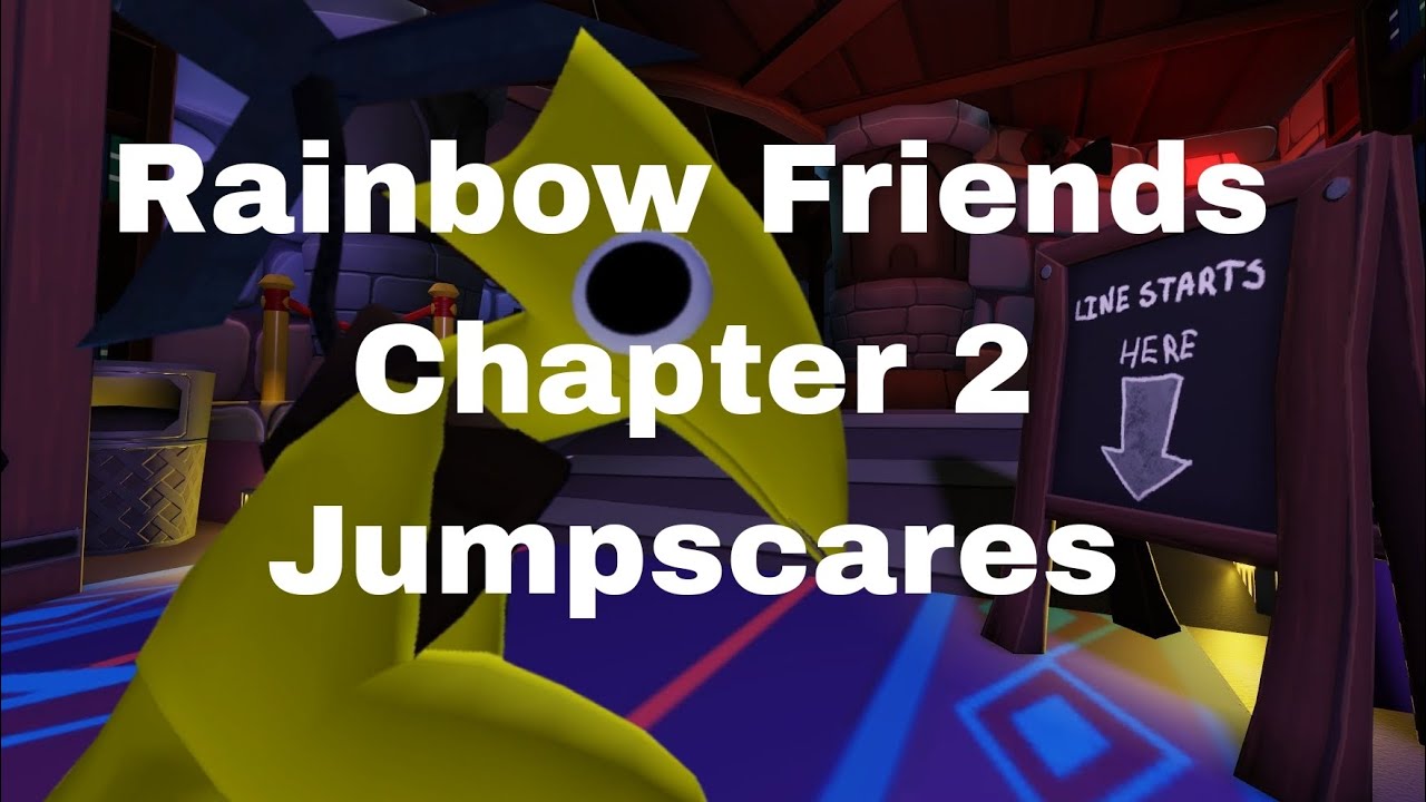 Roblox Rainbow Friends Yellow Jumpscare!! (Chapter 2) - YouTube