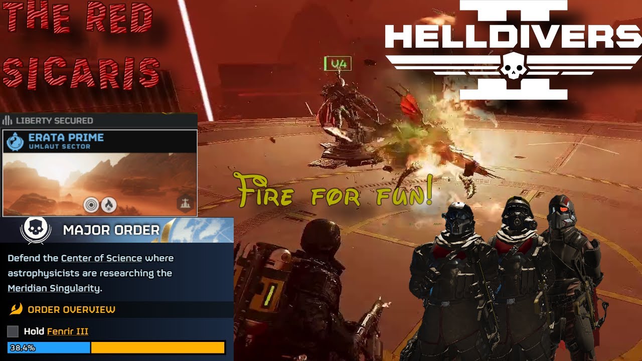 Helldivers 2 - Predator Extermination - YouTube