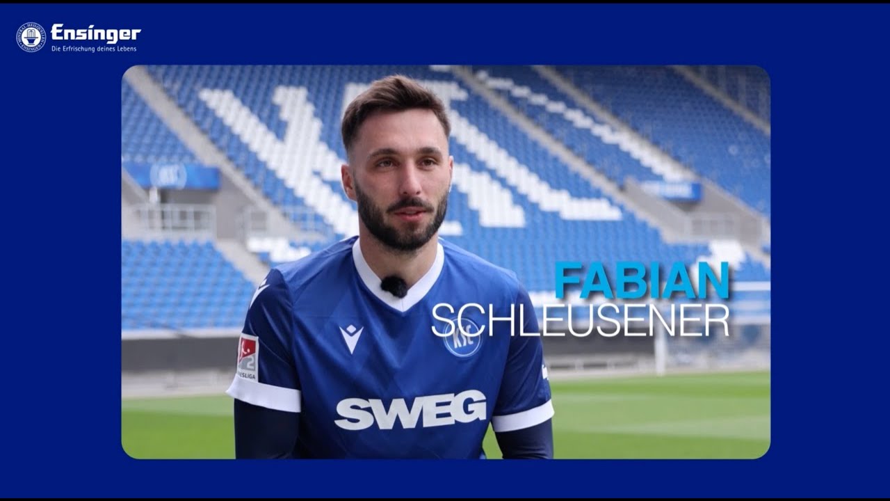 Echt.Sportlich. Fabian Schleusener vom KSC verrät, was es bedeutet ...