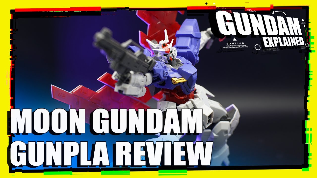 High Grade Moon Gundam Model Kit Review [Panel Line Gunpla] - YouTube