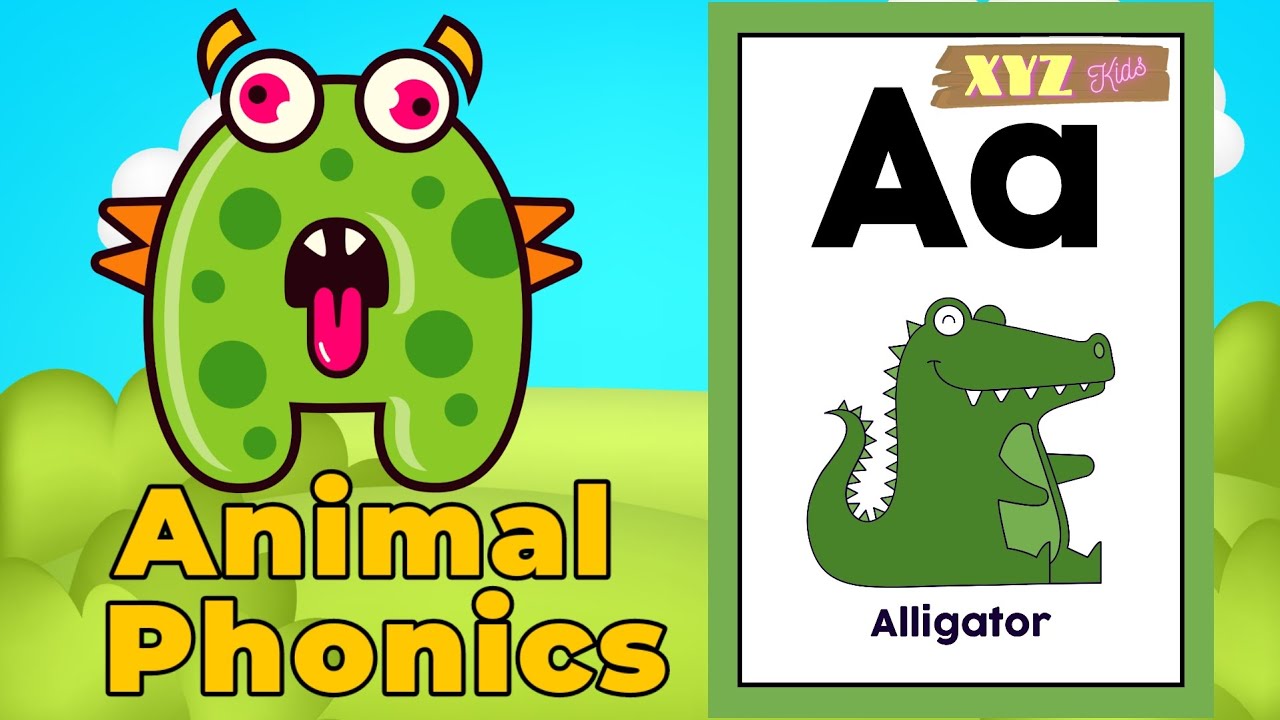 ABC Phonics Animal Names for Kids & Toddlers | ABCD | Learn ABC Fun ...