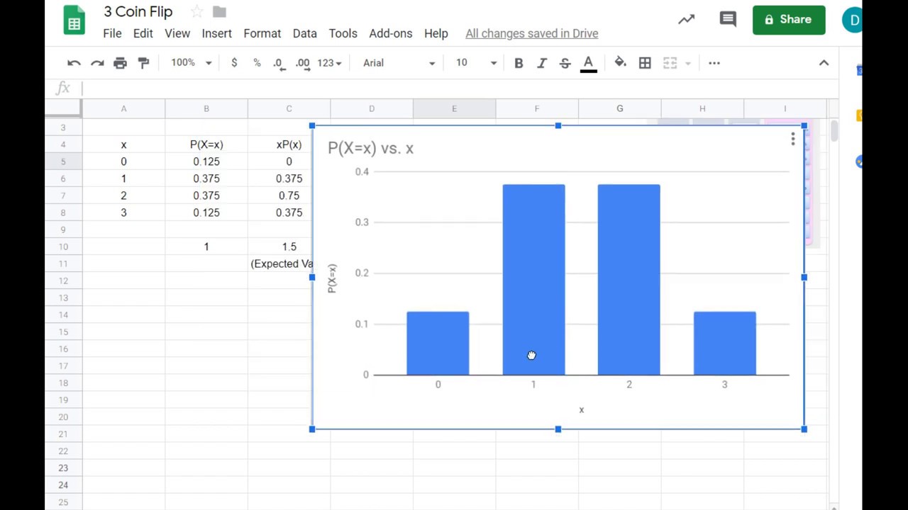 Probability Distributions with Spreadsheets - YouTube