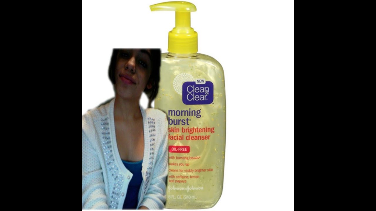 Morning Burst Skin Brightening Facial Cleanser Review - YouTube